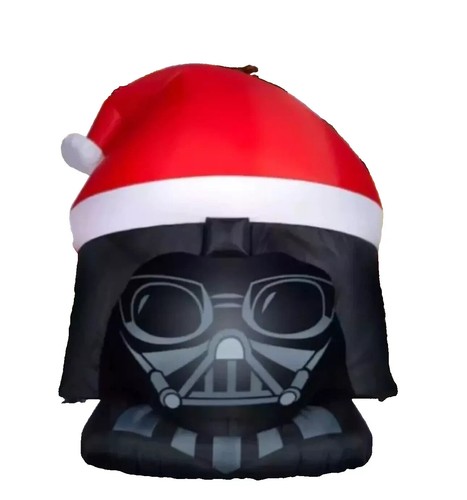 Huge Lighted Star Wars Darth Vader Christmas Inflatable 8 Ft New in Box ...