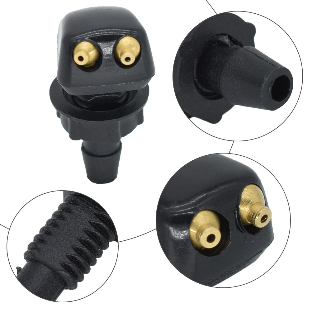 2Pcs Car Universal Windscreen Washer Wiper Nozzle Front Window Nozzles ...