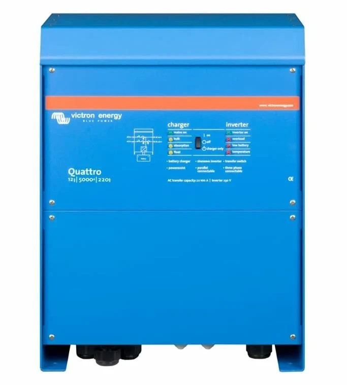 Victron Energy Quattro 5000w 12v Inverter Charger with Power Assist | eBay