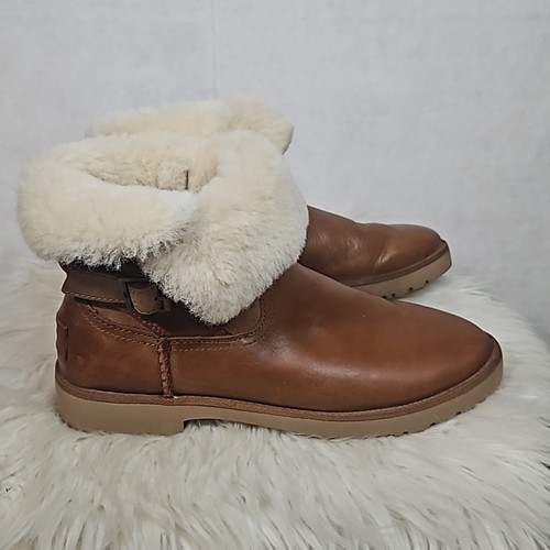 Ugg Romely Buckle Boot Brown Womens Size 6 | eBay