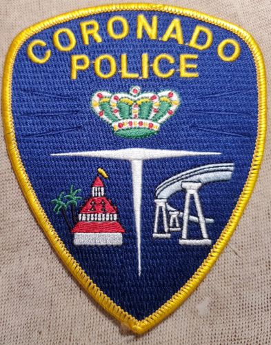 CA Coronado California Police Shoulder Patch | eBay
