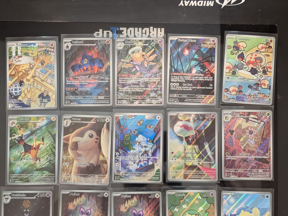 Pokemon 20 Cards Lot Trainer Illustration Art Rare IR Near Mint English ...