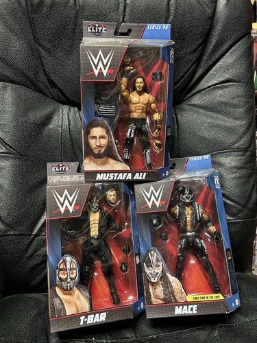 Wwe Figures Retribution Mustafa Ali, Mace And T-Bar | eBay