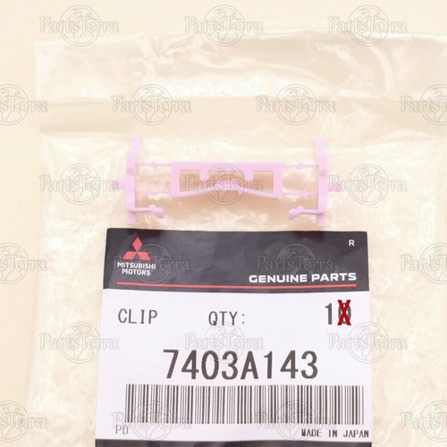 New Genuine OEM Mitsubishi OUTLANDER LANCER Pink Roof Drip Molding Clip ...