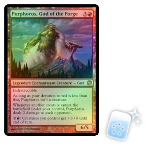 Purphoros God Of The Forge Foil