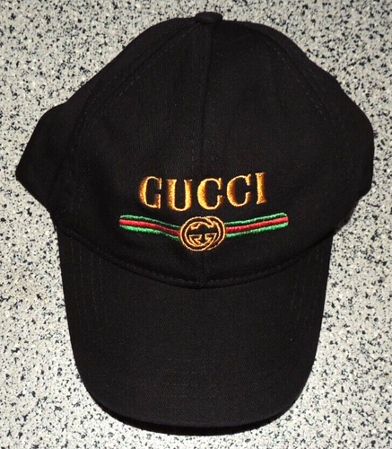 Unisex Cap Cappie Cappy Schirmmütze Schwarz auffällige Stickerei | eBay