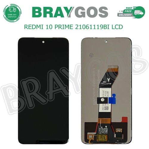 Pour Xiaomi Redmi 10 Prime 21061119BI Écran Tactile Numériseur LCD ...