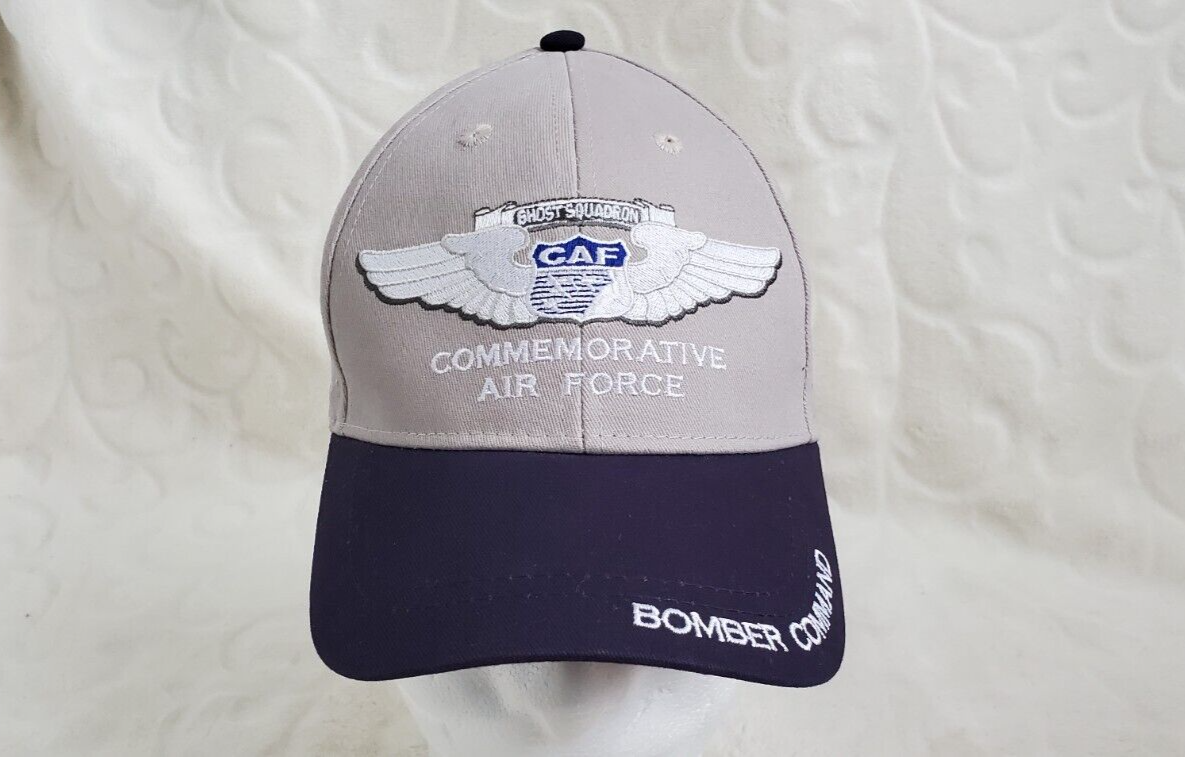 Ghost Squadron CAF Commemorative Air Force Bomber Command Strapback Hat ...