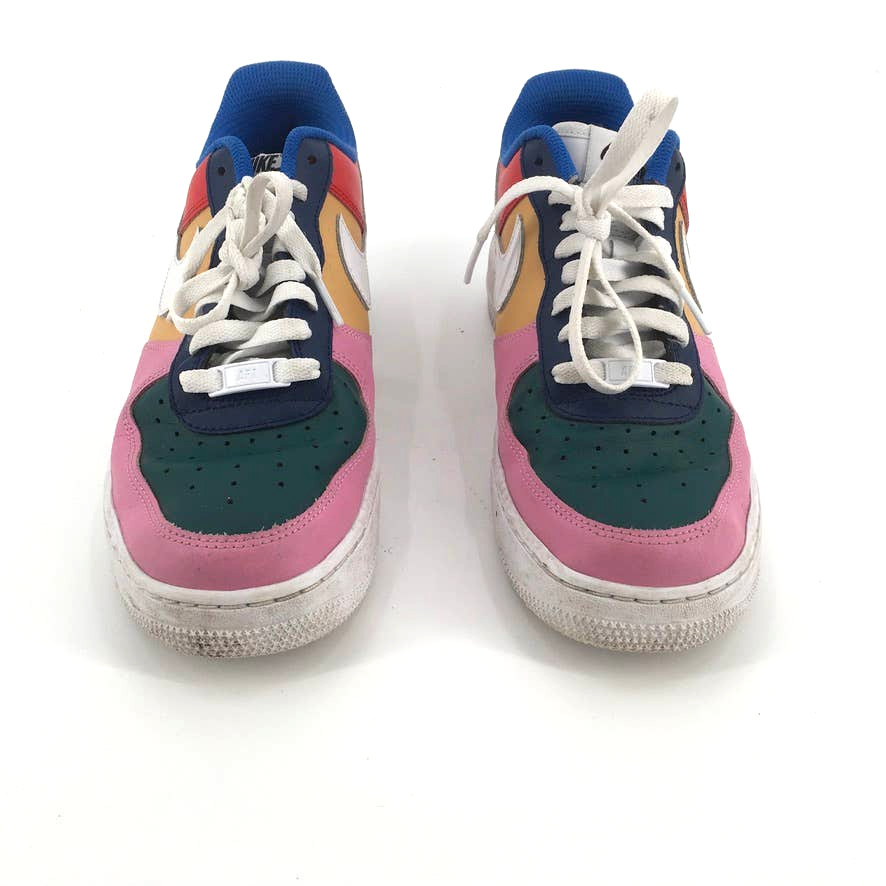 Nike Air Force 1 Multicolor Platform Sneakers. Size 9. - Gem