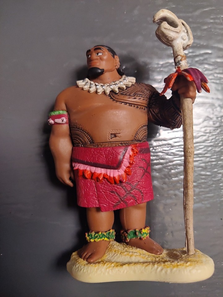 CHIEF TUI DISNEY MOANA 3.5” ACTION FIGURE TOY (PRE-OWNED) | eBay