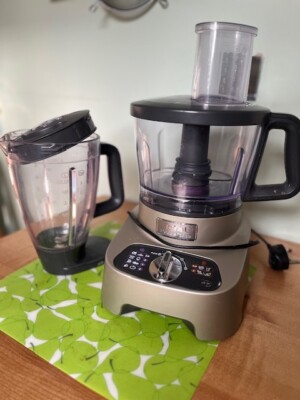 Tefal Double Force Pro Multifunction Food Processor 1000W/3L - Gold ...