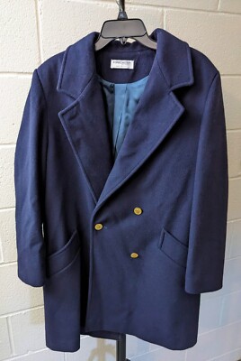 NWT Mario De Pinto XL Forecaster Boston Jacket Women's Red Pea Coat ...