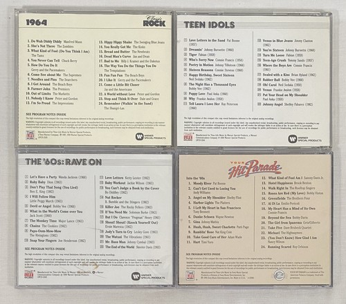 Time Life Music : The Rock 'N' Roll Era / Classic Rock CD Lot 1960 61 ...