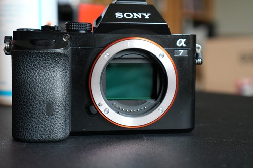 Sony Alpha A7 24.3MP Full Frame Body - Mint - Low Shutter 6,573 - 64GB ...