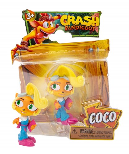 Jakks Pacific Crash Bandicoot Coco Action Figure 2.5in New in Package ...