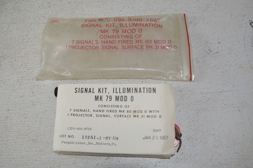 Vintage 1967 MK 79 Mod 0 Illumination Signal Kit Vietnam Era | eBay