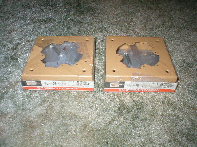 Wiremold #5735 Lighting Fixture Boxes - New in wrapper : Lot of 2 | eBay