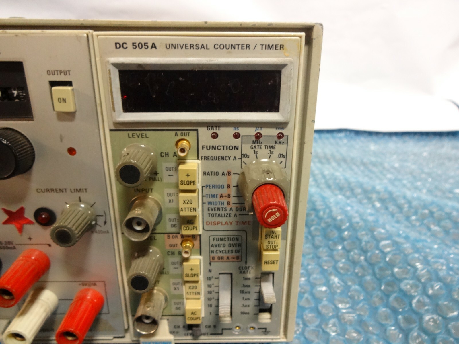Tektronix TM 503 Power Module With PS503A,DC505A Universal Counter and ...