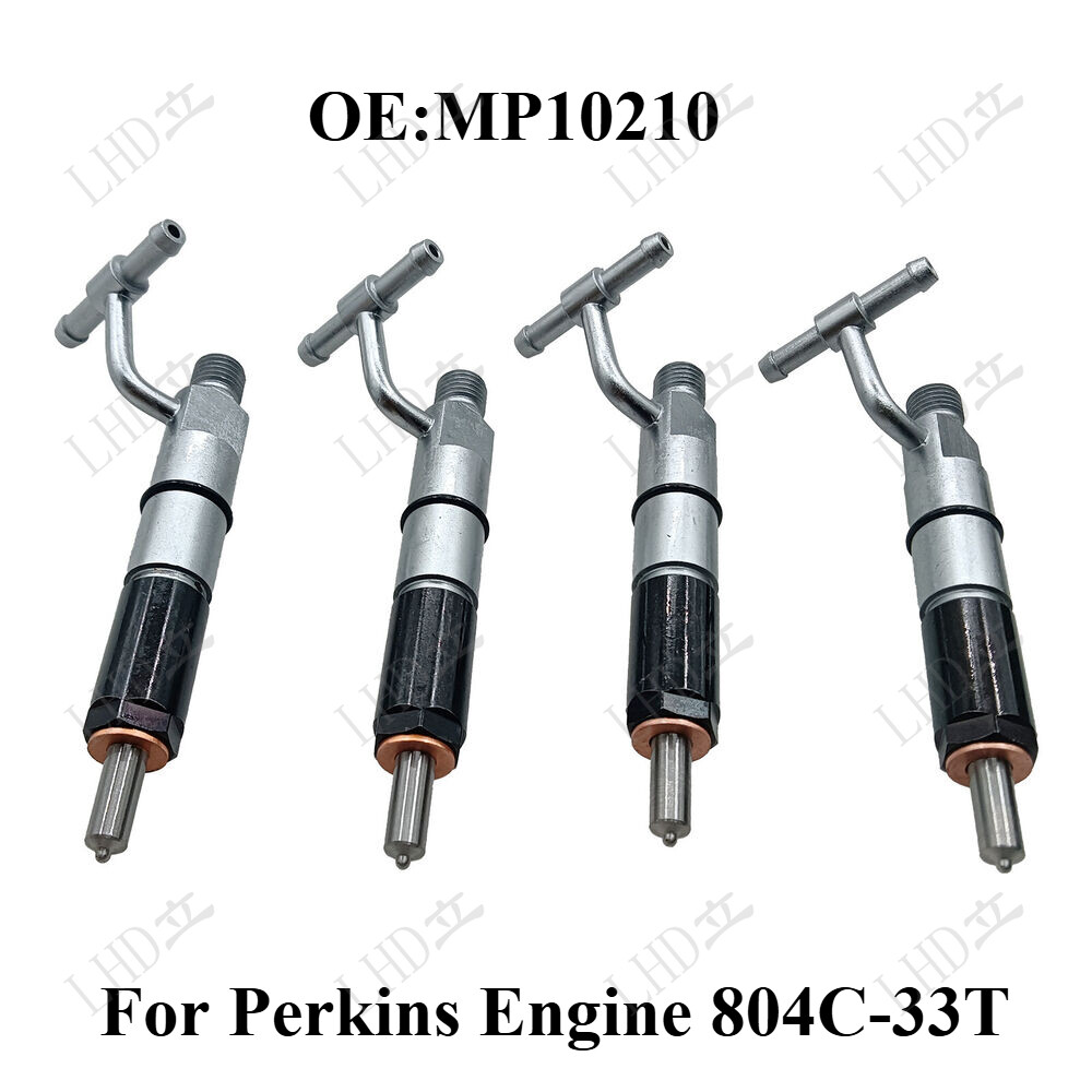 4 Pcs Fuel Injectors For Perkins Engine 804C-33T MP10210 | eBay