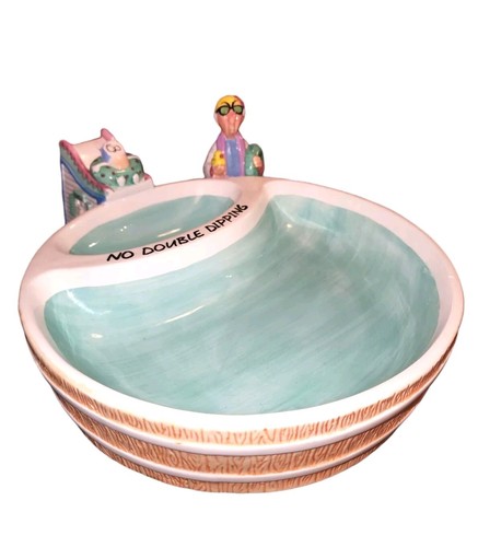 RARE Maxine by J. Wagner "No Double Dipping" Large Pool Themed Chip ...