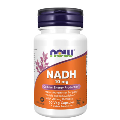 Nadh Avec Ribose 10 MG 60 Vcaps Par Now Foods | eBay