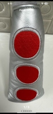 NEW Scotty Cameron Studio Silver 3 Red Dot Putter Cover⛳ | eBay