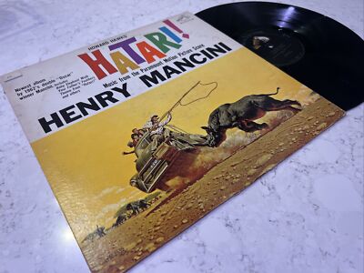 Howard Hawks’ HATARI Soundtrack Henry Mancini vinyl record LSP-2559 ...