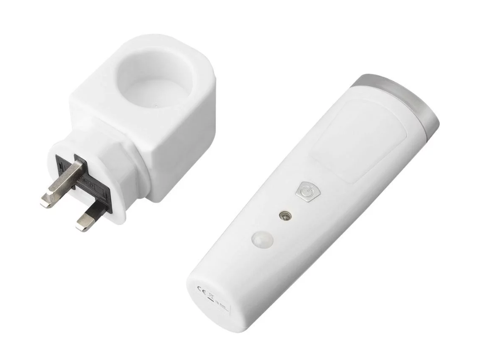 Rechargeable Torch LED Light with Sensor Emergency Detector Night Plug ...