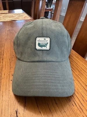Augusta National Golf Club Members Logo Hat ANGC Logo Forest Green RARE ...