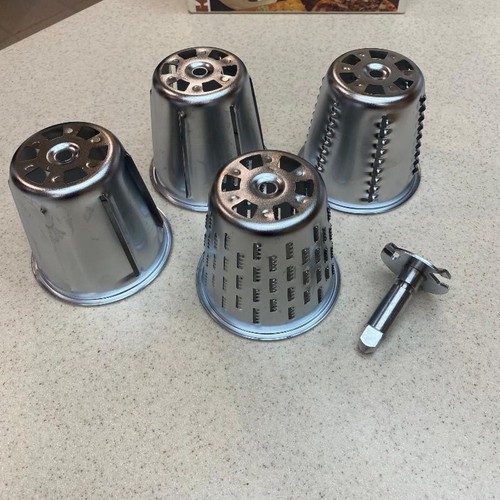 KitchenAid RVS-A Rotor Veg Slicer Shredder Replacement 4 Cones & Shaft ...