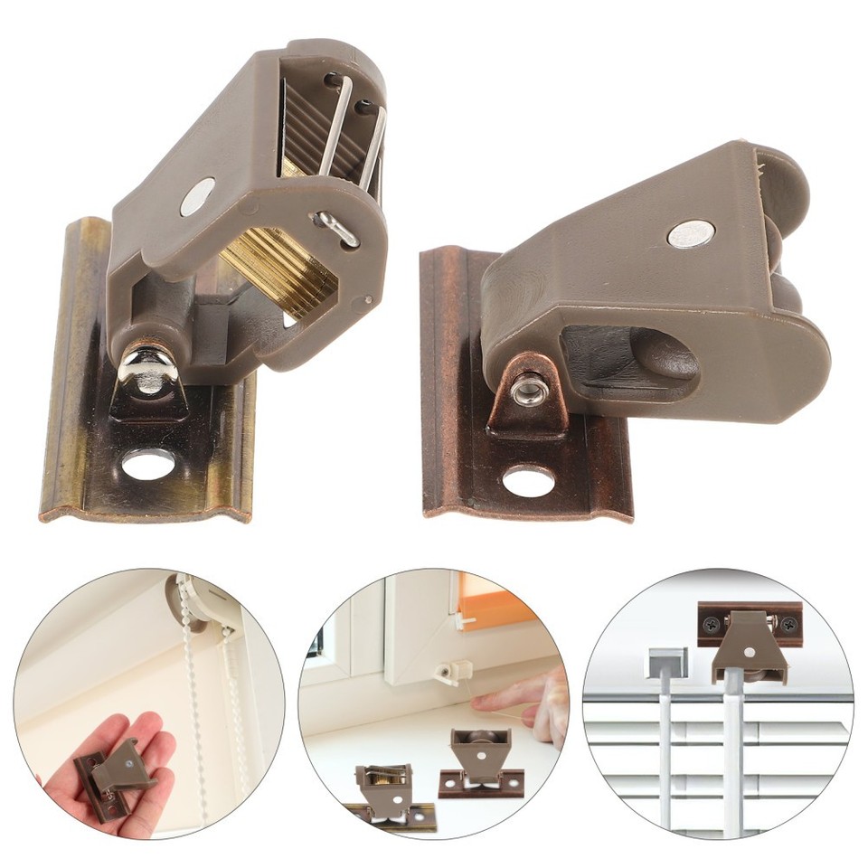 Cord Lock Pulley Set For Bamboo Blind Roller Shade Curtain Window ...