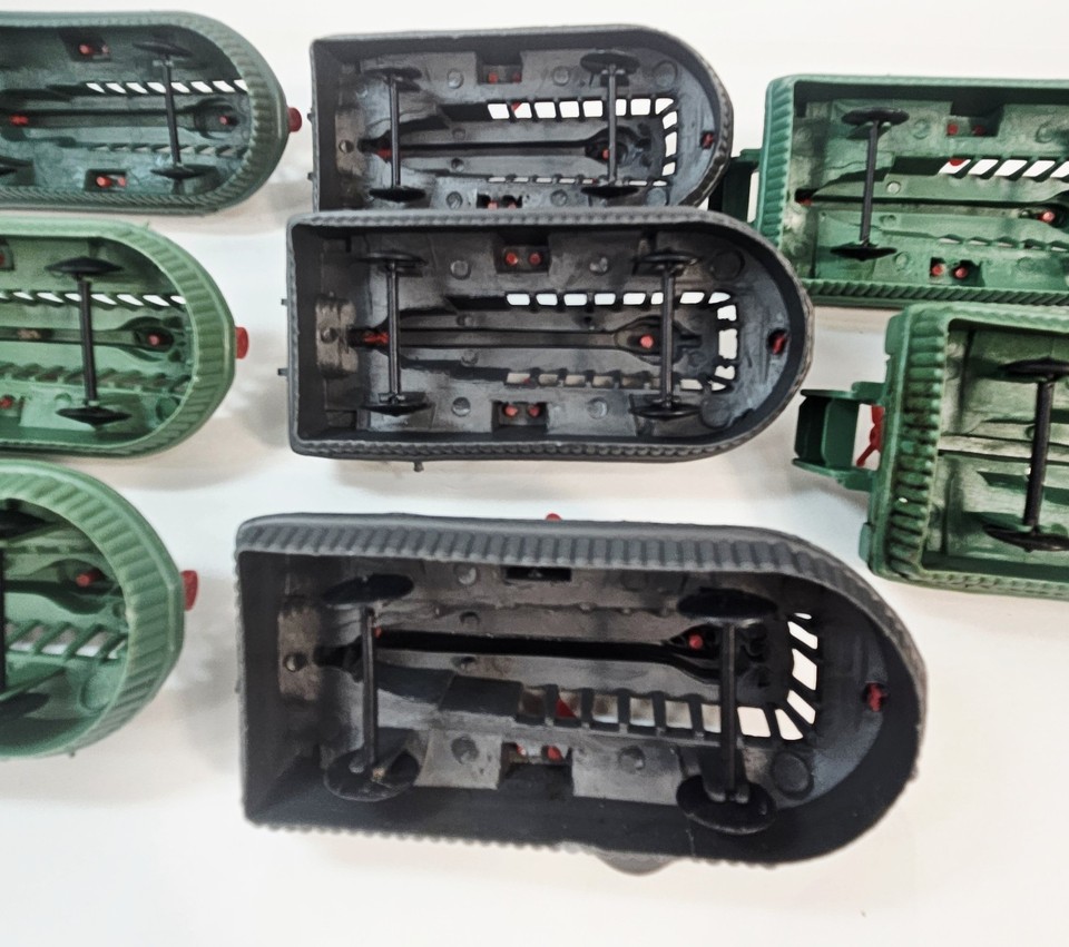 Vintage Army Toy 4.5" Hovercraft 8 pc Boat Lot- Modern Marines Military ...