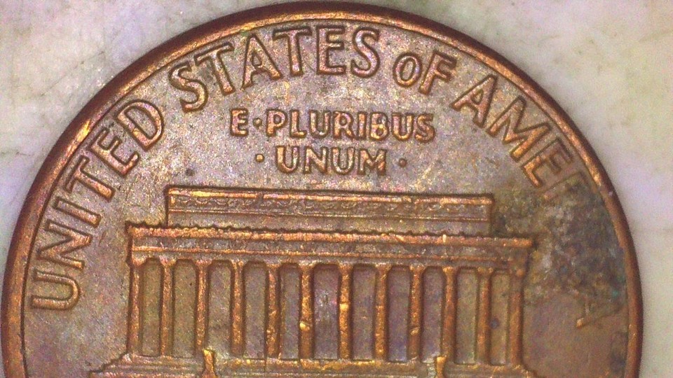 1974 D Lincoln Penny Error Large Die Chip on Rev | eBay