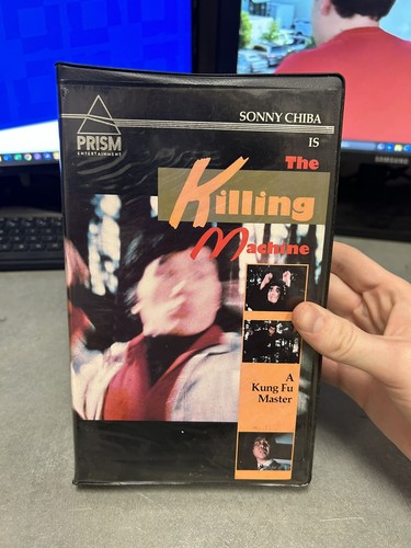 The Killing Machine VHS Prism Video Clamshell Tested Sonny Chiba 1985 ...