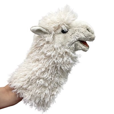 Folkmanis Puppets Alpaca Stage Puppet soft plush toy 15"/38m ...