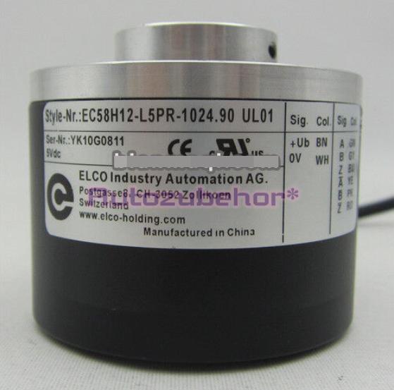 ONE NEW EC58H12-L5PR-1024.90 UL01 rotary encoder 1024 line | eBay