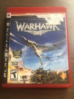 Warhawk (Sony Playstation 3, PS3, 2007) Complete With Manual Disc Case ...