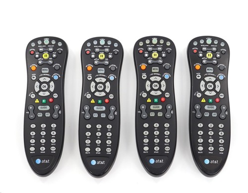 4 x AT&T S10-S3 Universal Remote Control For Receivers & SetTop Boxes W ...