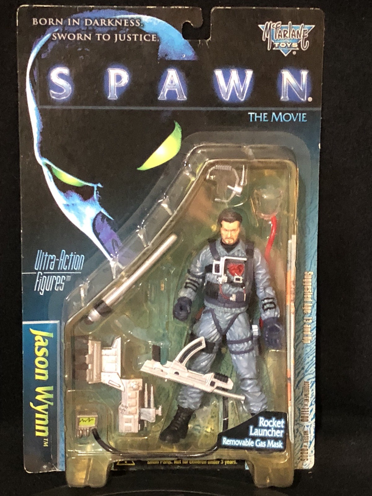 Spawn The Movie JASON WYNN Action Figure Complete McFarlane Toys 1996 ...