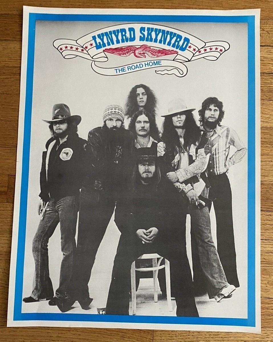 Lynyrd Skynyrd Posters Vintage Lynyrd Skynyrd At Municipal Auditorium