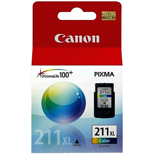 Canon PIXMA MP490 (CL-211XL) Tri-Color High Yield Ink Cartridge | eBay
