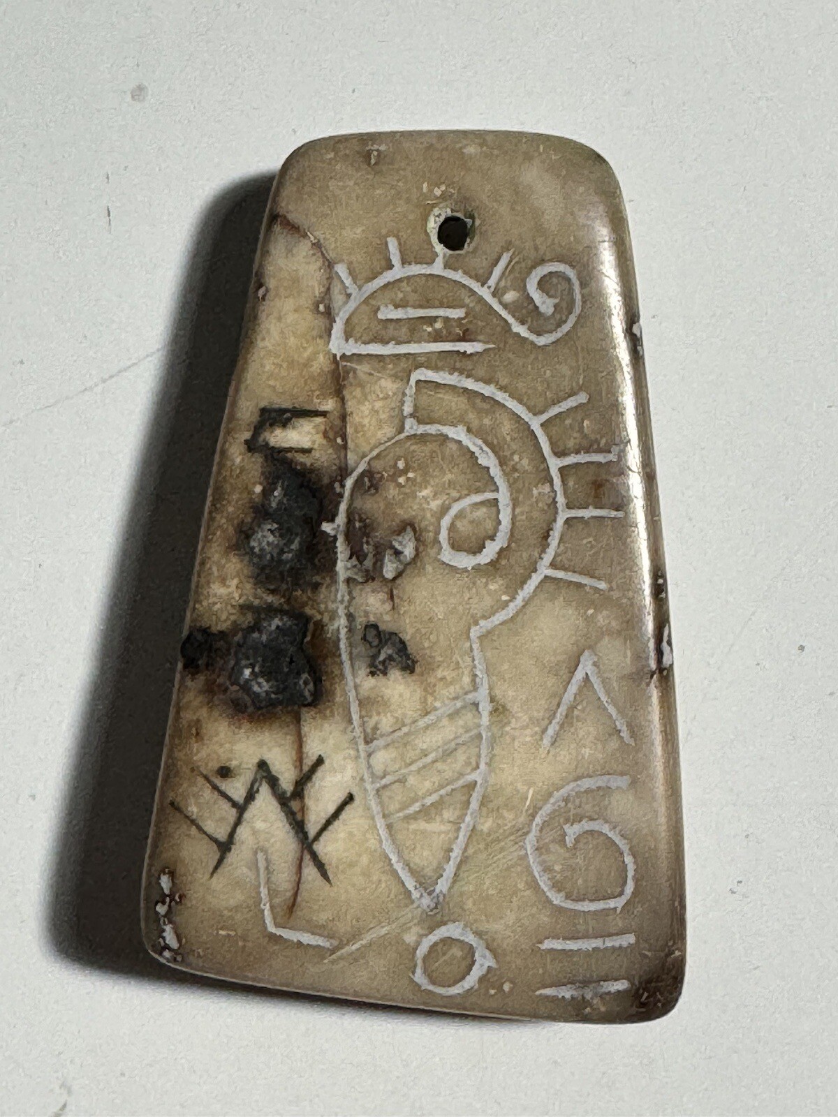 Ojuelos De Jalisco Authentic Ancient Alien Stone Carved Pendant👽🛸 | eBay UK