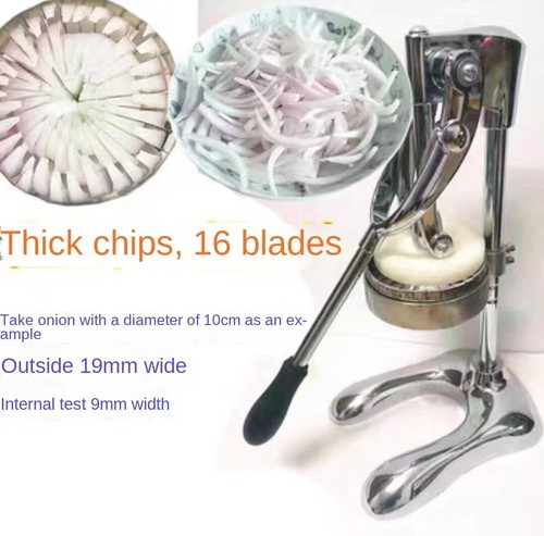 Onion Blossom Cutter Machine Manual Restaurant Onion Flower Cutting ...