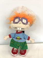 Rugrats Chuckie Chucky Plush Sneaker Slippers Nickelodeon Size Adult S ...