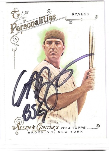 GAR RYNESS SIGNED 2014 TOPPS ALLEN & GINTER CARD AUTOGRAPH | eBay