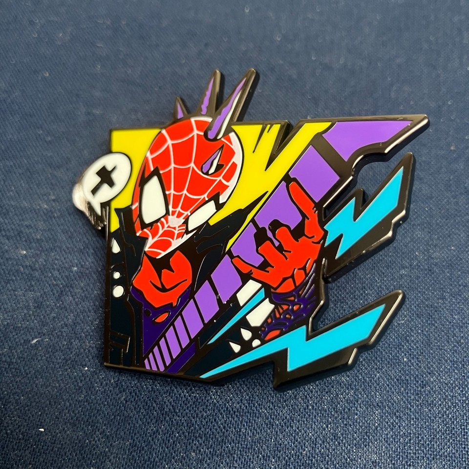 Spider Man Across the Spider-Verse Hobart Brown Enamel Pin badge art ...