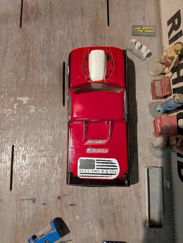 1/24 Painted ACRO RACING PRODUCTS TRUCK DRAG NHRA Slot Car Body LEXAN ...