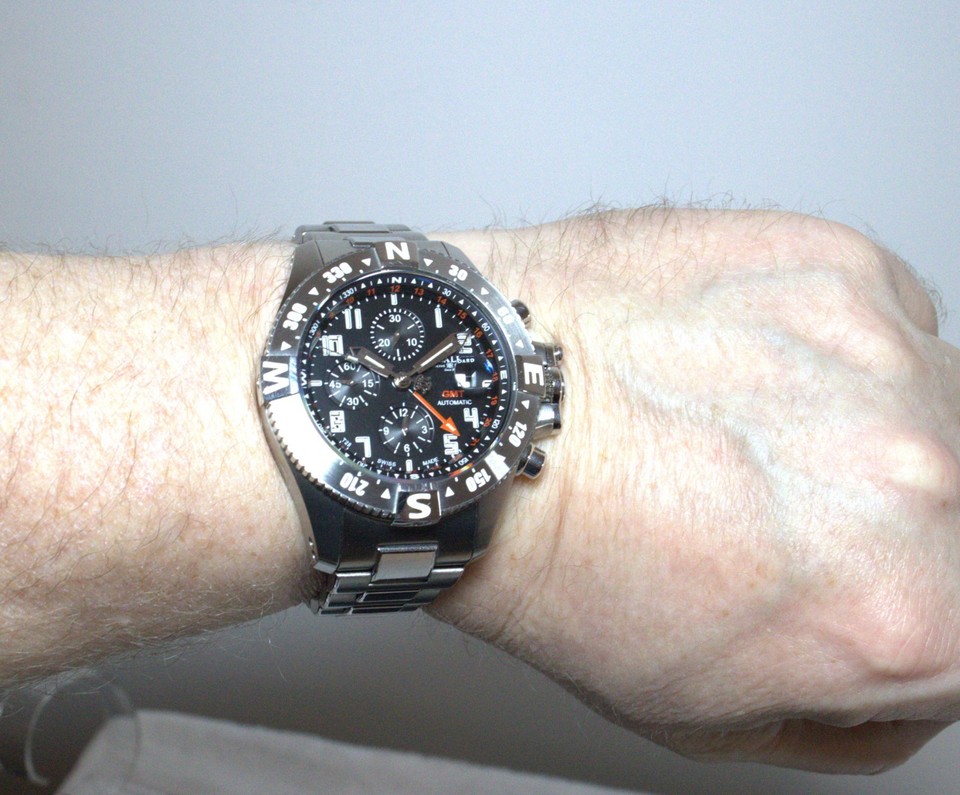 Ball Engineer Hydrocarbon Spacemaster Orbital II Chronograph GMT | eBay UK