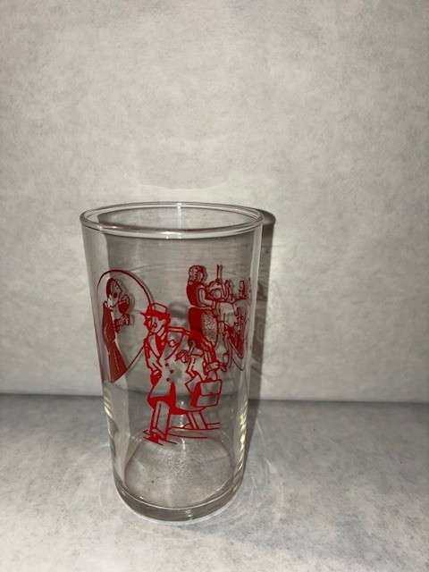 Vintage 1940s National Bohemian Hans Flato Beer Glass 4.5" Natty Boh ...