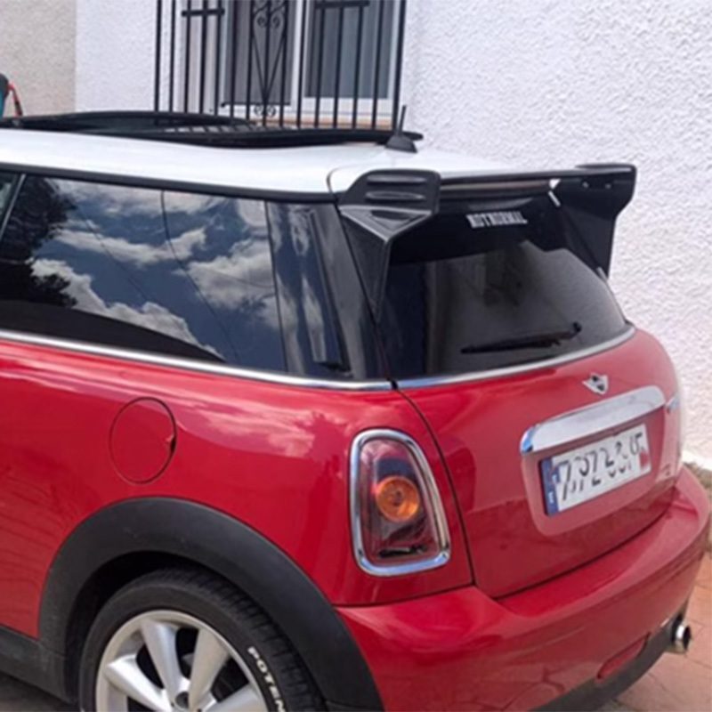 Real Carbon Fiber Rear Spoiler Roof Wing For Mini Cooper R50 R53 2002 ...